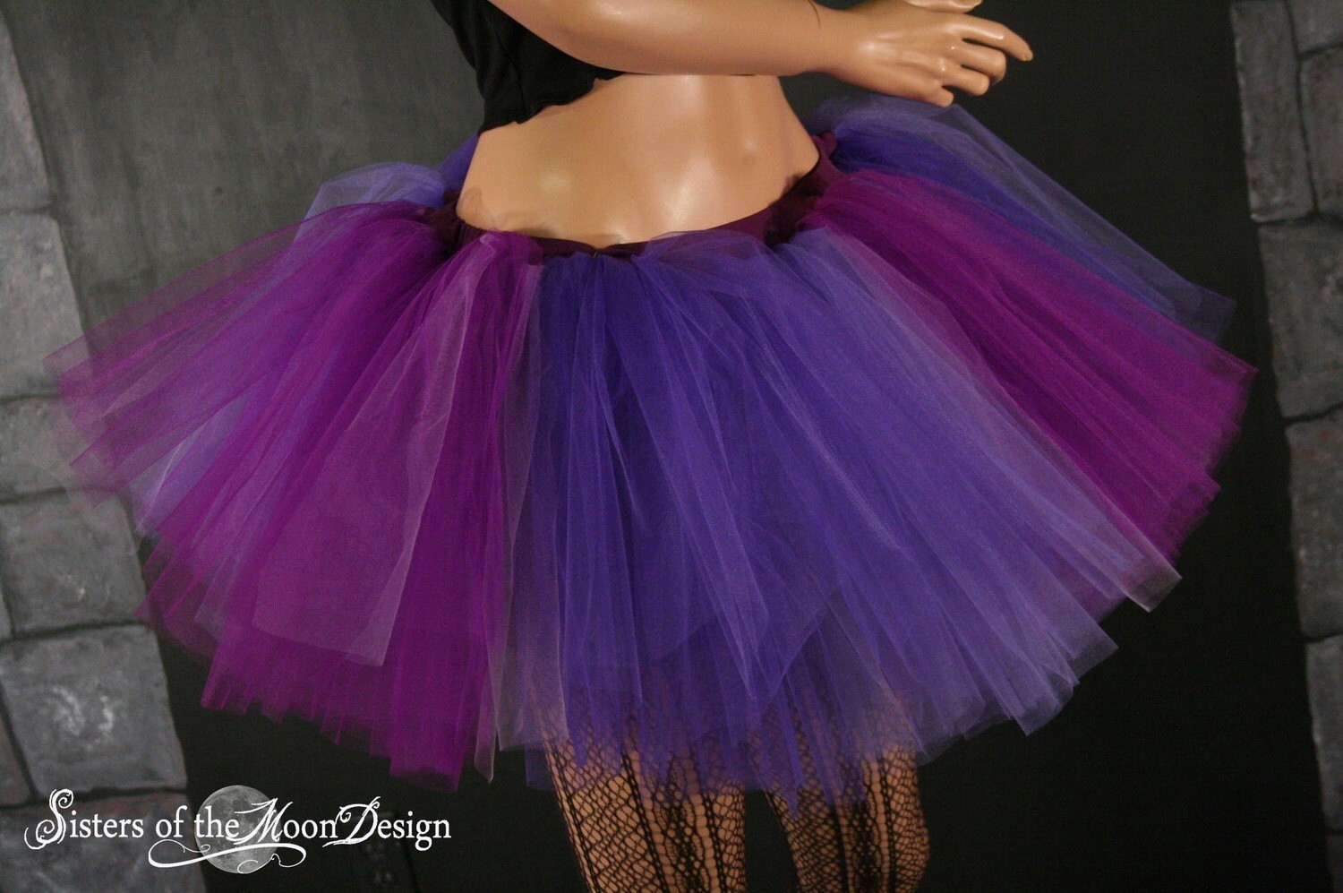 Lila Ombre Tutu Tüll Rock Gr. XS Plus Size Kurze - Etsy.de