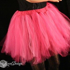 Pink Streamer Adult Tutu Tulle Skirt Sizes XS - Plus Size, Princess ...