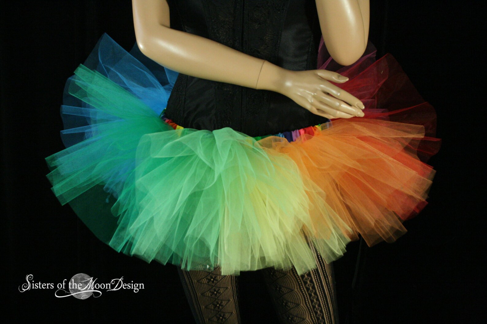 Rainbow Adult tutu skirt Mini micro Sizes XS Plus size | Etsy