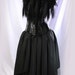 Black Mourning Handkerchief Asymmetrical Skirt Gothic Goth - Etsy