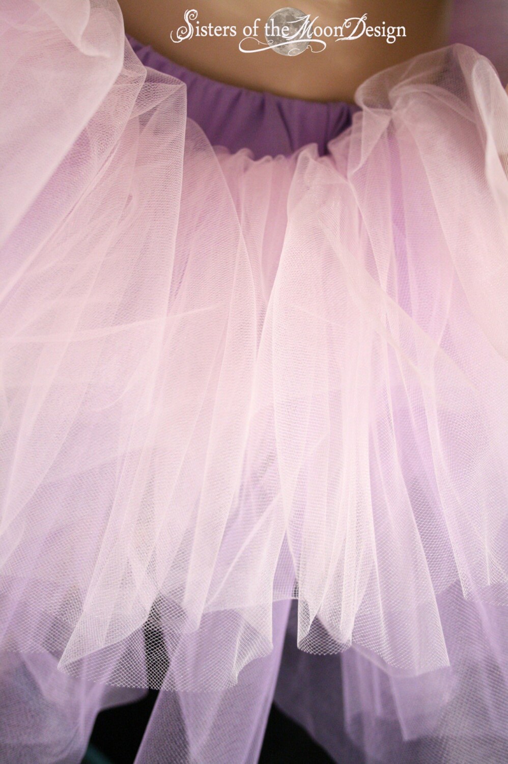 Layered Tutu Tulle Skirt Two Tone Pastel Goth Lolita Lavender - Etsy