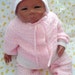 Cheri Crochet Original Baby Pattern-newborn to 3 Months Sweater ...