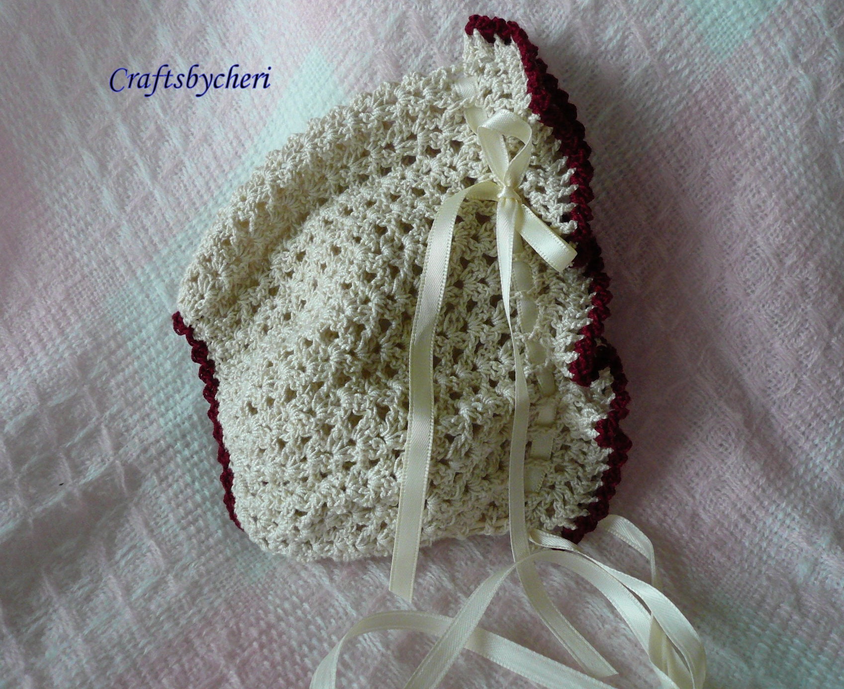 Cheri Crochet Original Baby Pattern-newborn Size-dress | Etsy