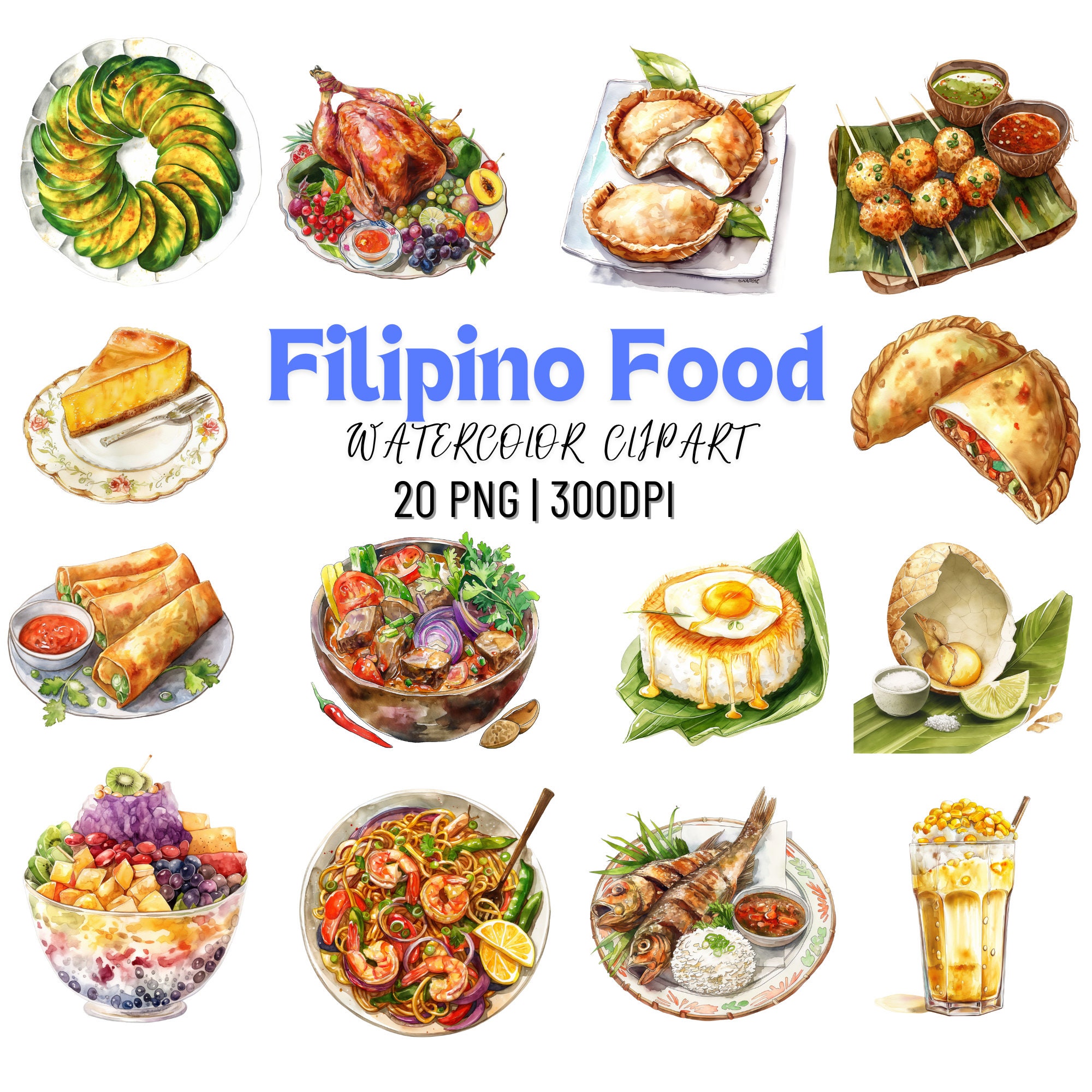 Clipart De Assunto Filipino Filipino Clipart Etsy