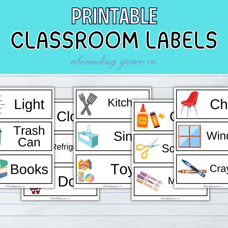 Bin Labels - Etsy