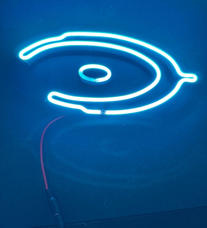 3D Printed Halo Logo LED Neon Sign - Etsy Australia