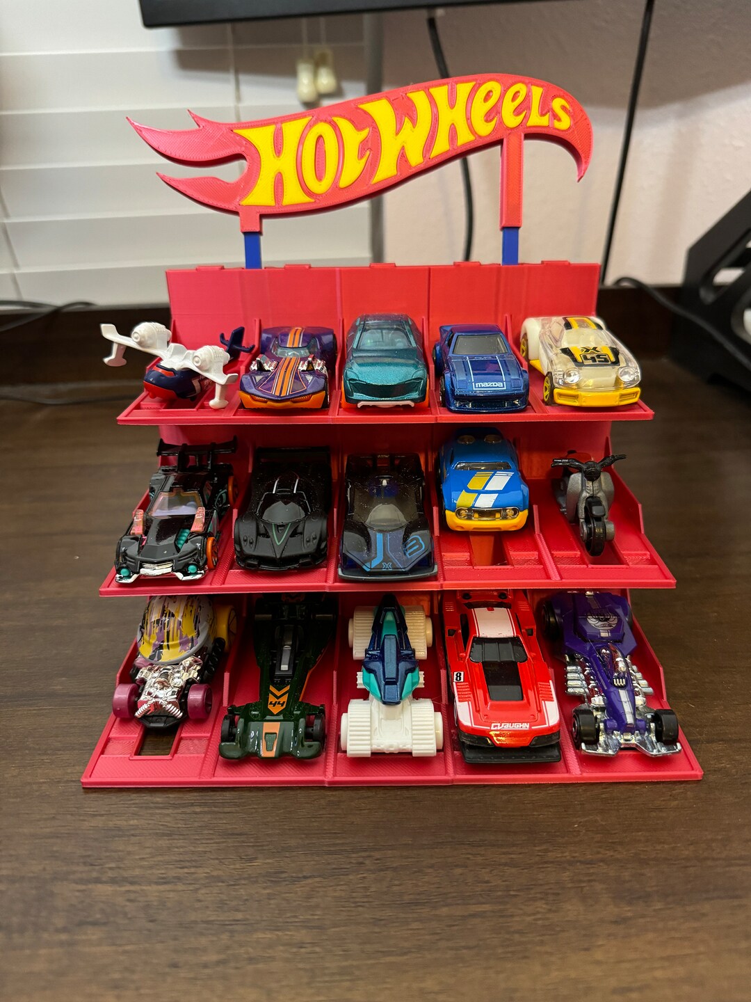 Hot Wheel / Matchbox Die Cast 1:64 15 Car Display - 3D Printed NO GLUE ...