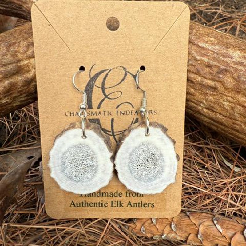 Elk Antlers Earring - Etsy