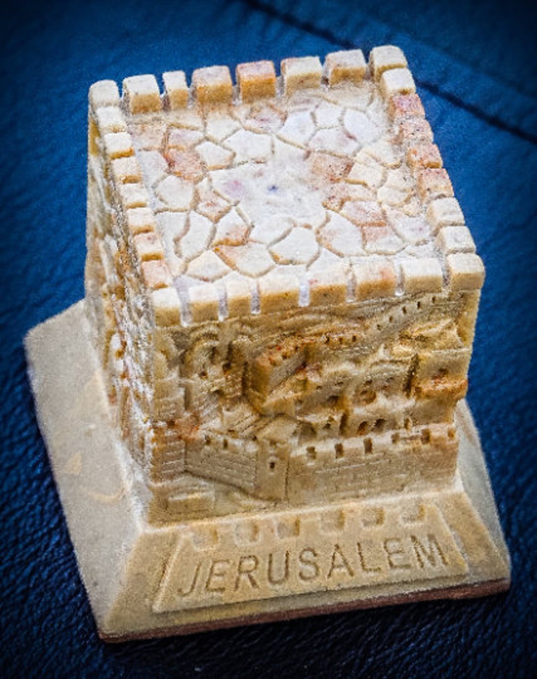 Jerusalem Souvenir the Old City of Jerusalem and Its Walls Cube Square ...
