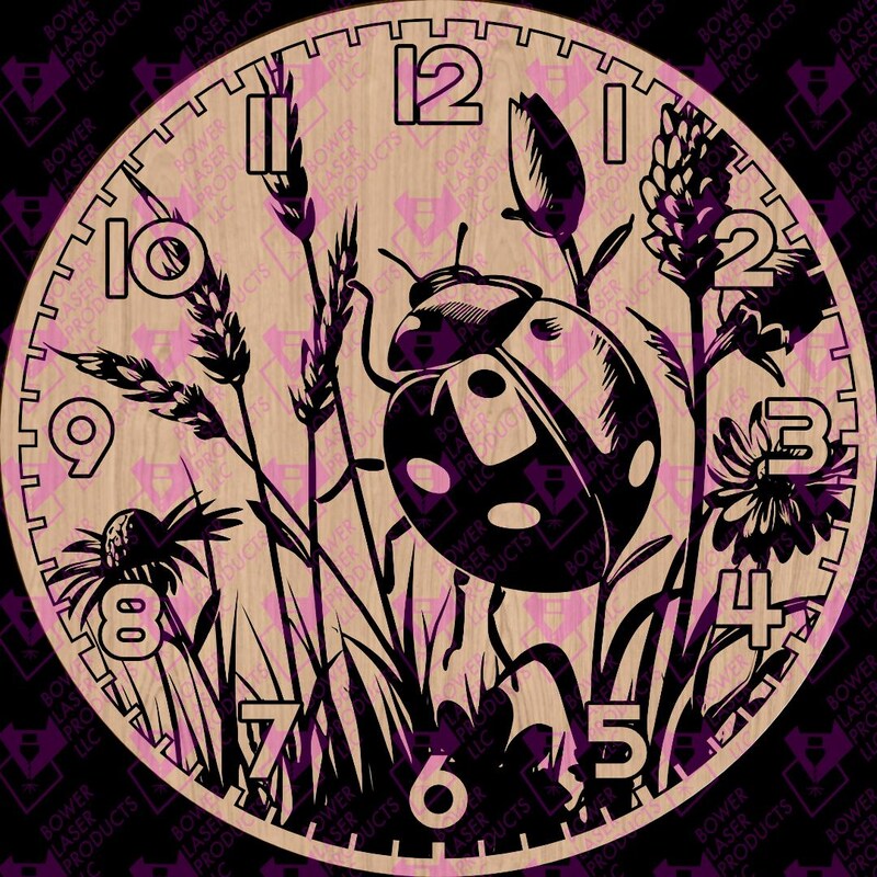 Ladybug Clock - Etsy