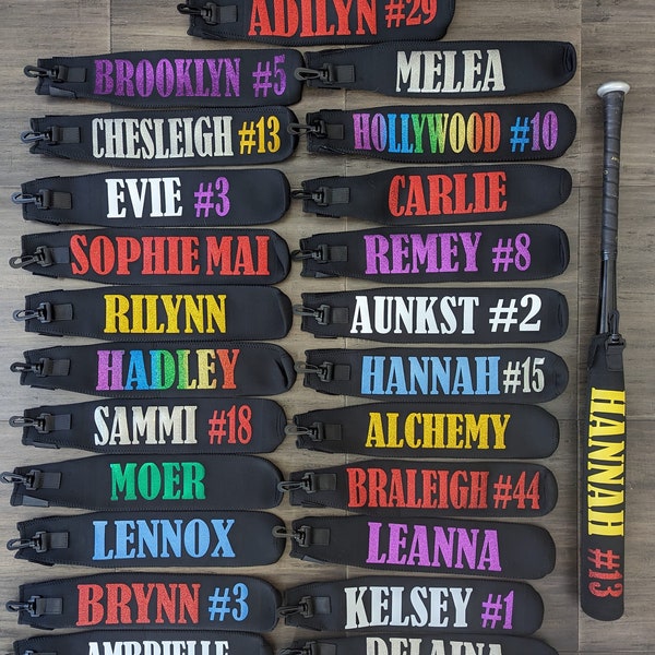 Softball Bat Covers - Etsy