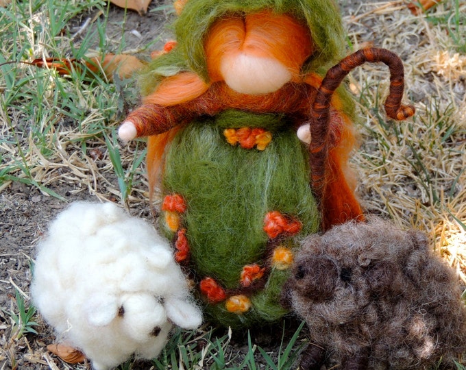 Autumn Bo Peep Set Waldorf Inspired Made to Order by Rebecca Varon Made ...