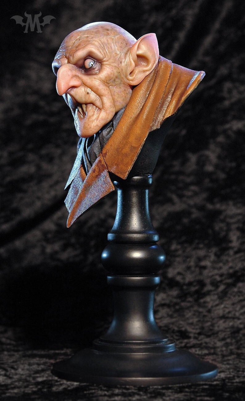 Andy Bergholtz Orlok Nosferatu Fully Painted and Finished Resin Bust - Etsy