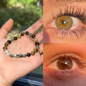 Custom Eye Color Bracelets | 2 Pack | Personalized | Custom Text ...