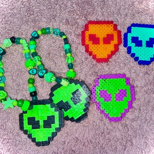 Alien Perler , Kandi - Etsy
