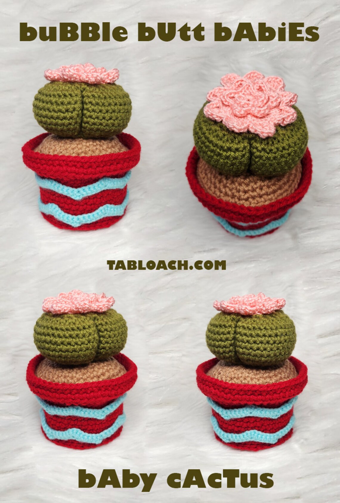 Cactus Butt Crochet Pattern PDF Tutorial DIY Step-by-step - Etsy
