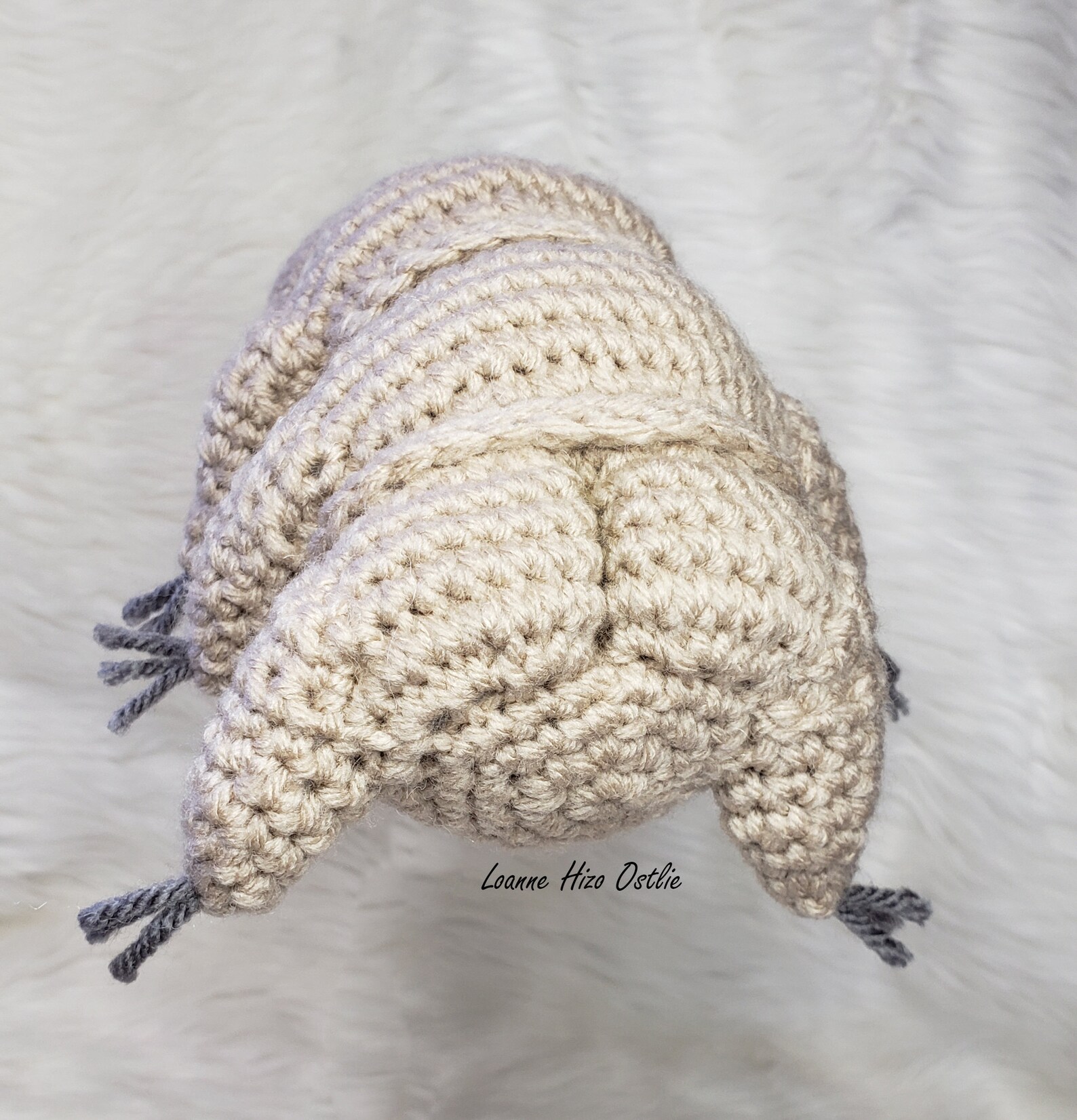 Crochet Tardigrade or Water Bear PATTERN Amigurumi Tardigrade Crochet ...