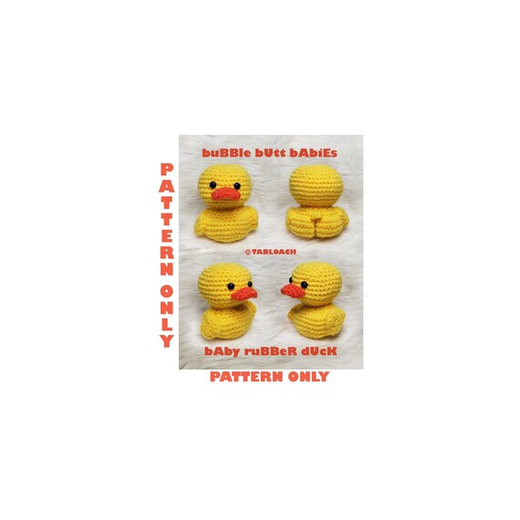 Crochet Rubber Duck PATTERN Amigurumi Duck Pattern Crochet | Etsy