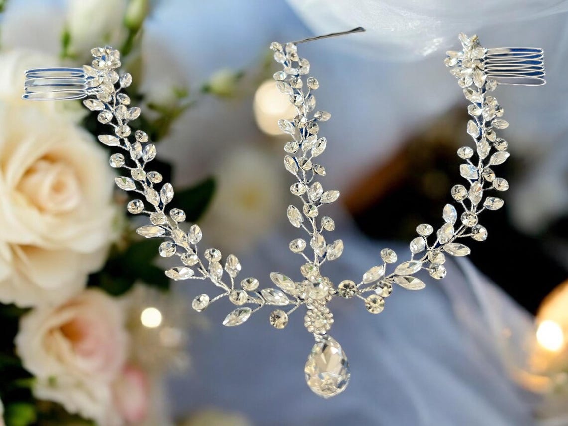 Fashion Multi-layered Rhinestone Headband Forehead, Hair Chains ...