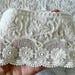 4 Inches White OR off White Border Lace 100% Cotton , Embroidery Cotton ...