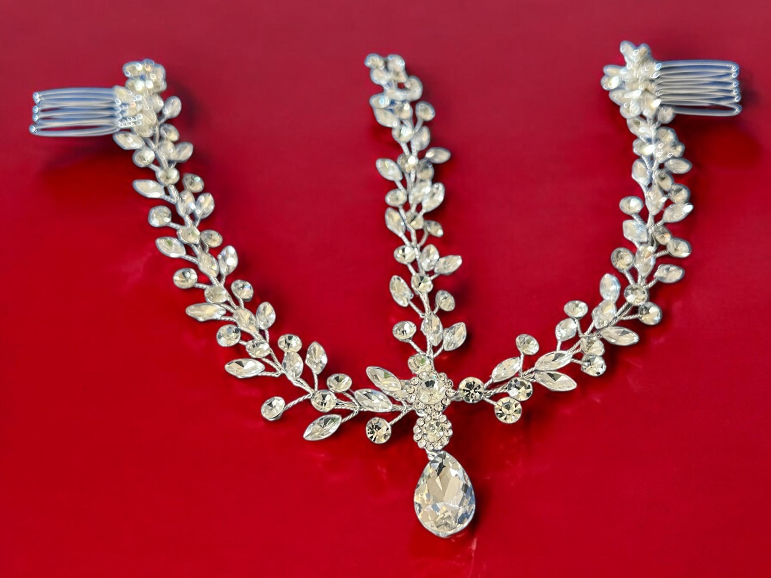 Fashion Multi-layered Rhinestone Headband Forehead, Hair Chains ...