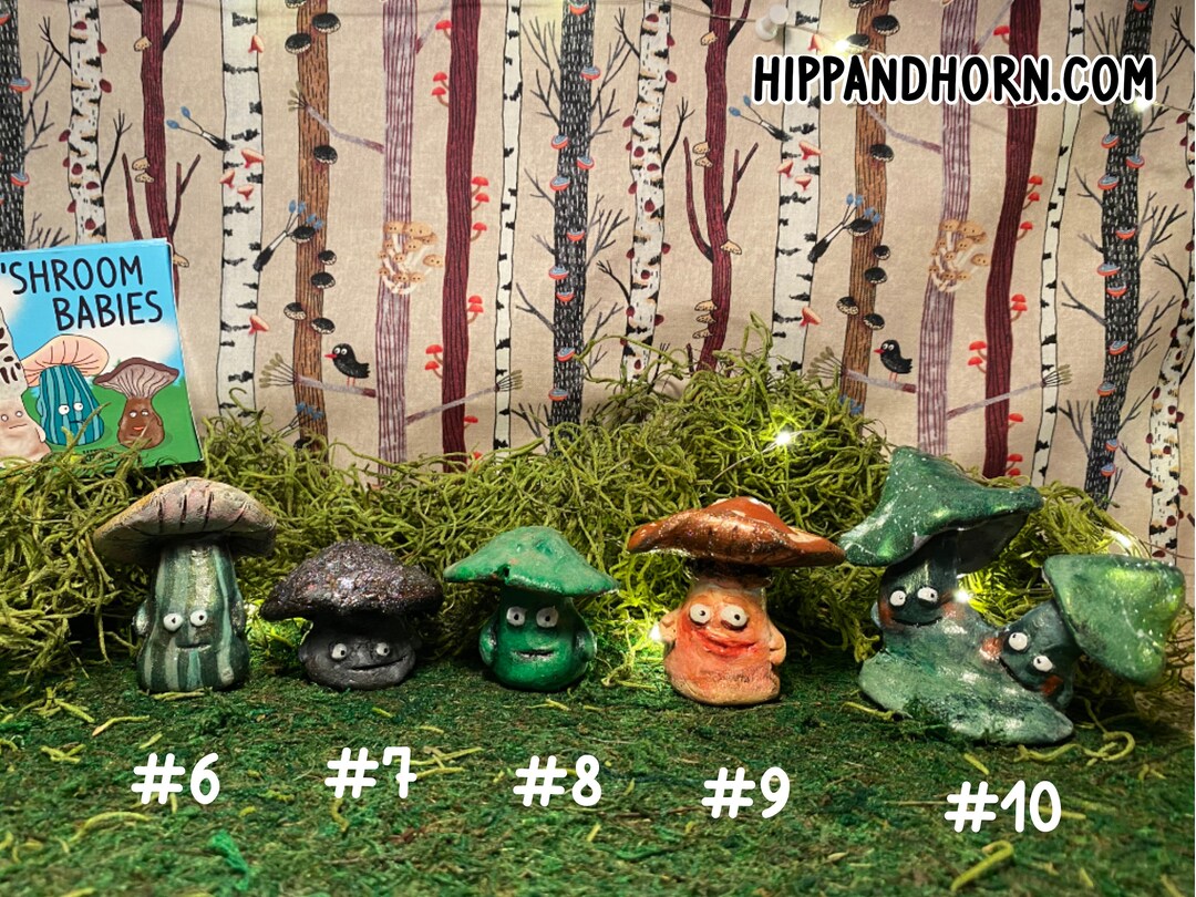Mush Babies | Series 1 | Listing 6-10 | | Mushrooms | Collectible Toy ...
