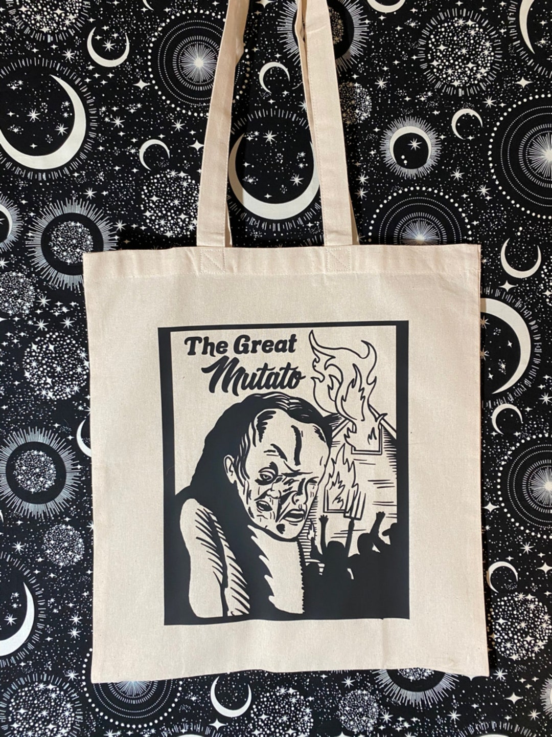 The Great Mutato Cotton Tote Bag / The X-Files / Corte de vinilo ...
