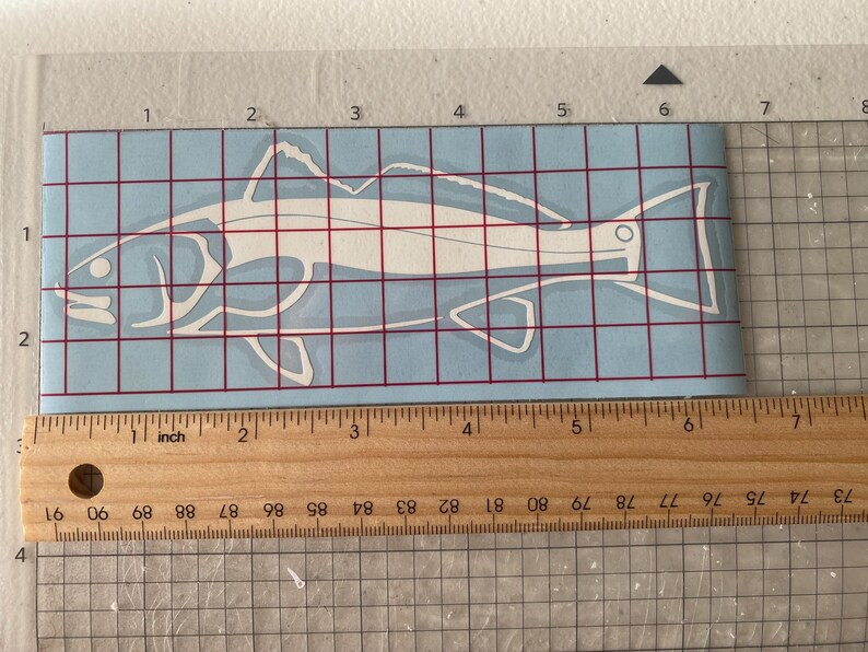Redfish Decal - Etsy