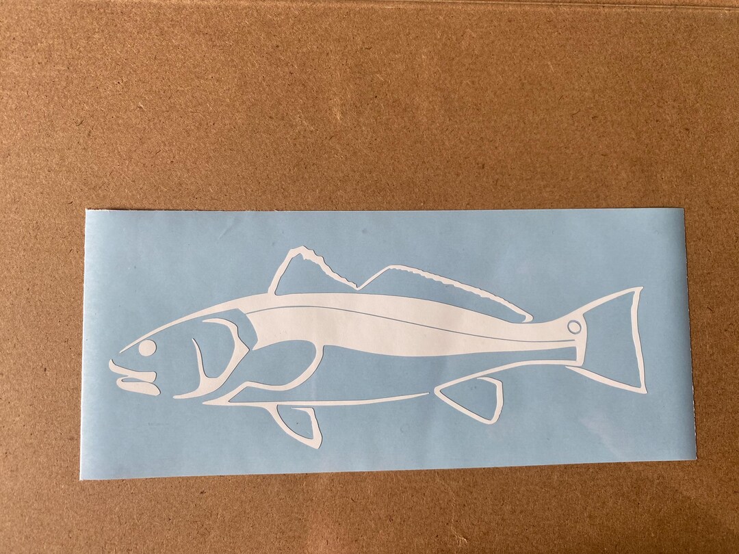 Redfish Decal - Etsy