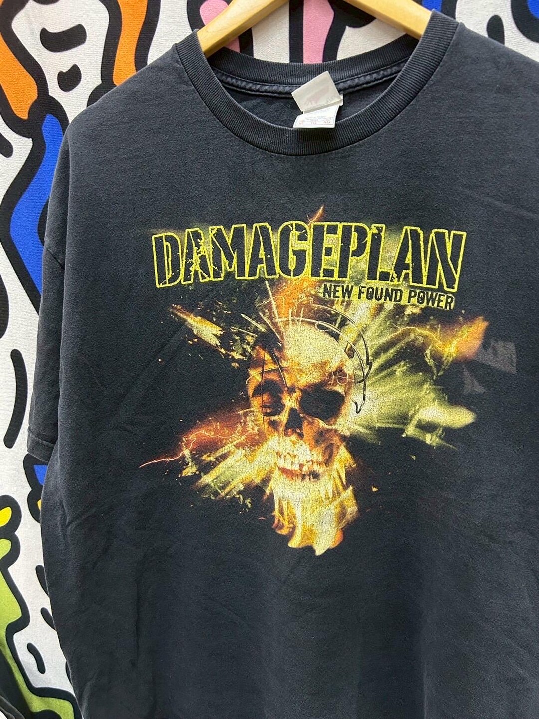 Vintage 2000s Damageplan Band Tshirt Size XL - Etsy