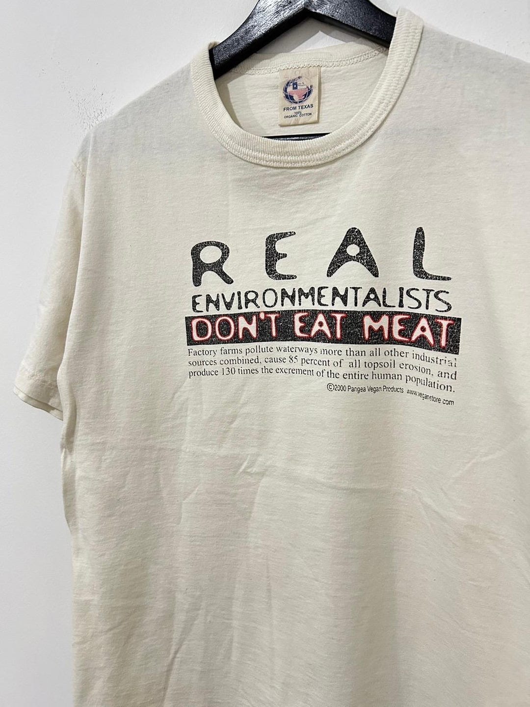 Vintage 2000 PETA Wording Tshirt Size M - Etsy
