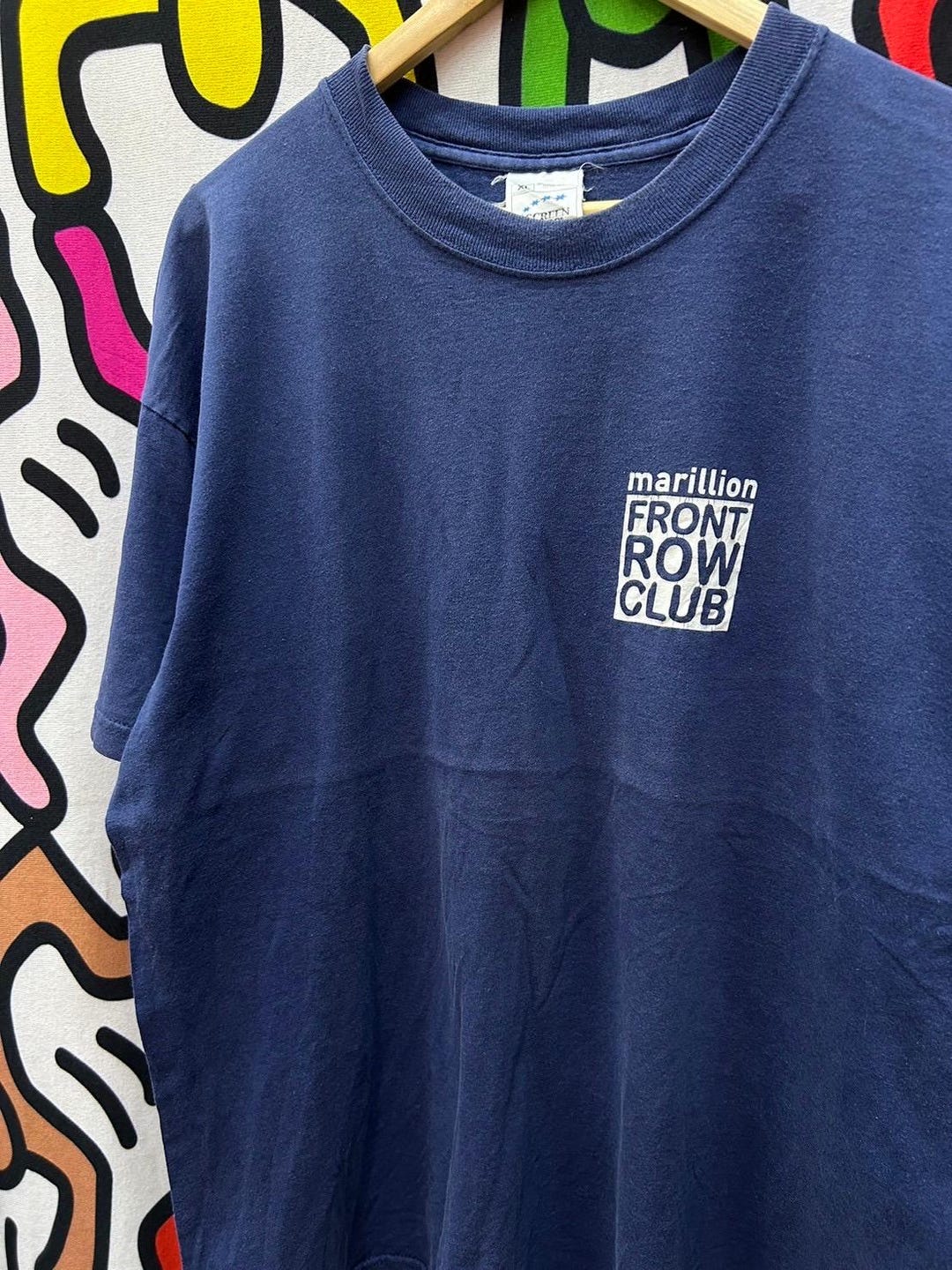 Vintage 1998 Marillion Band - Front Row Club Tshirt Size XL - Etsy