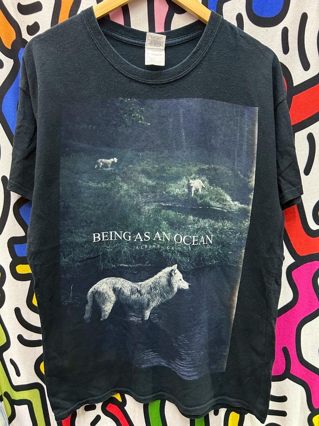 Vintage 2000s Being as an Ocean Tshirt Size L - Etsy