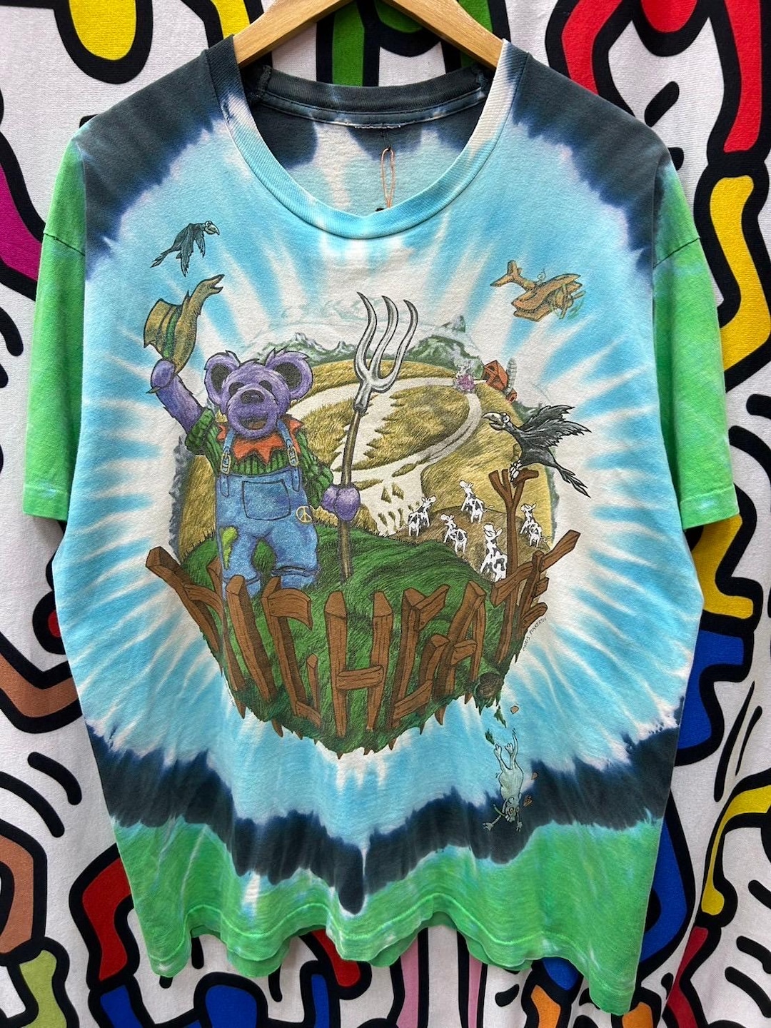 Vintage 1995 Grateful Dead Chris Pinkerton Tshirt Size XL - Etsy