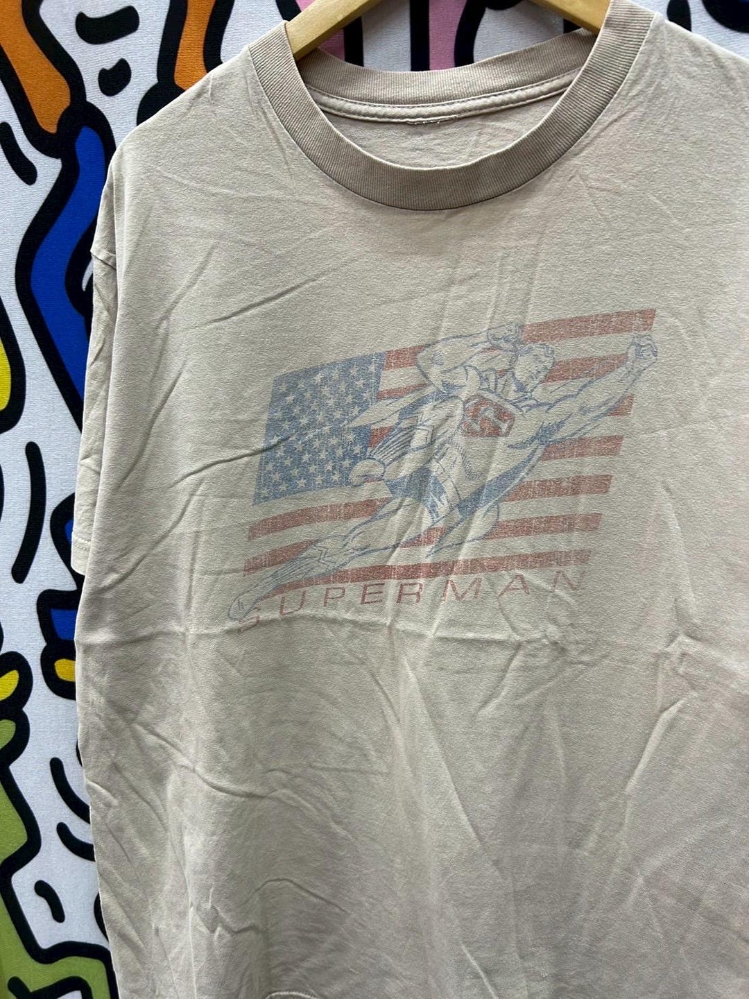 Vintage 2000s Superman Movie Tshirt Size L - Etsy