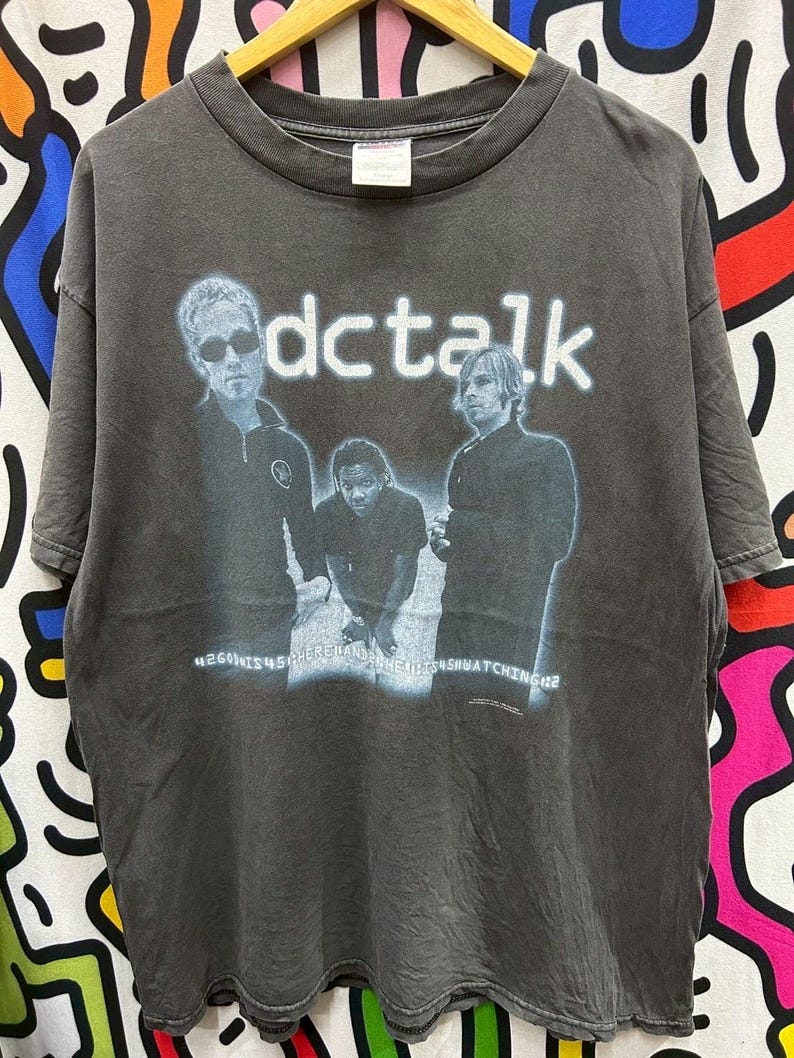 Vintage 1999 DC Talk Band Tshirt Size XL - Etsy