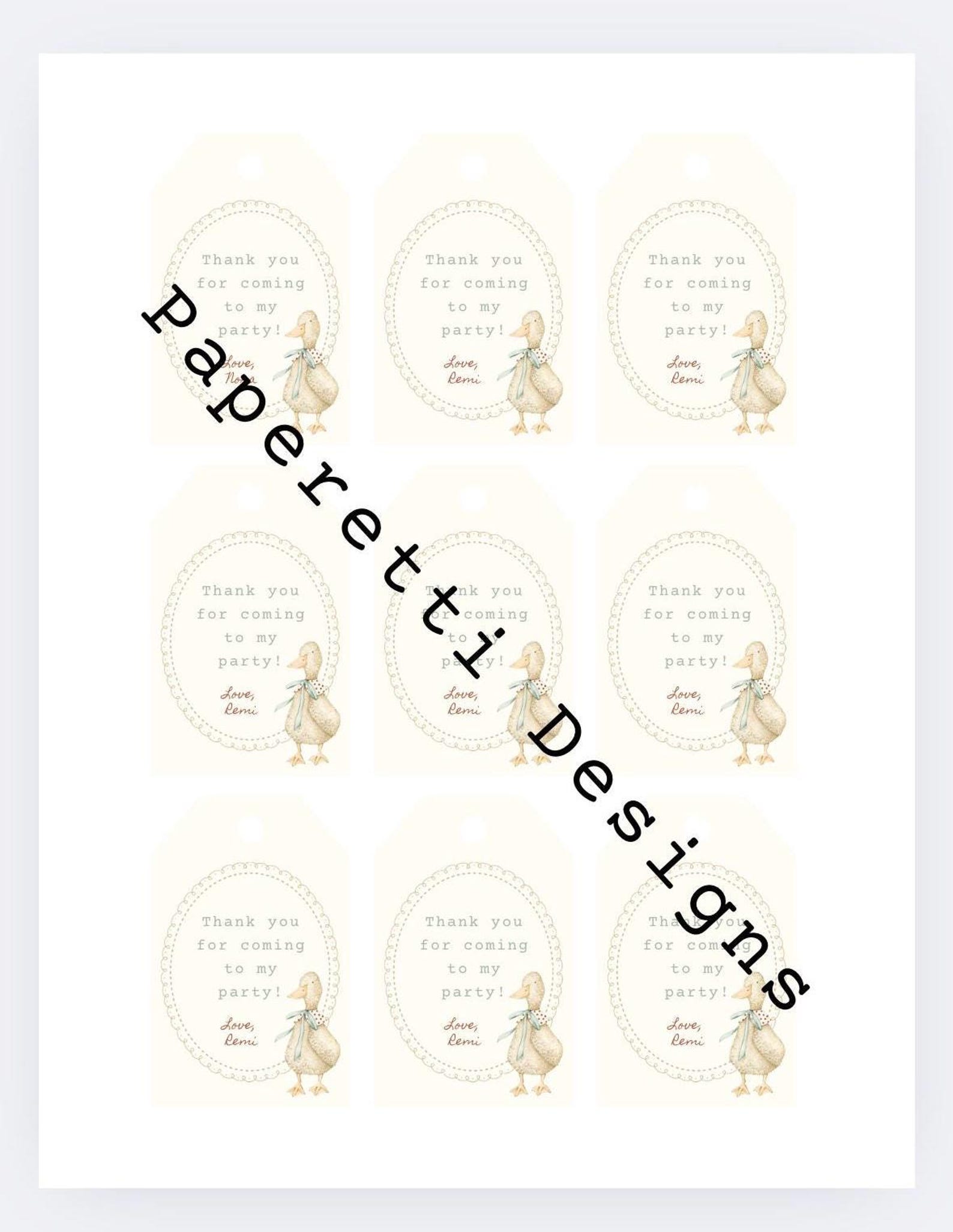 Silly Goose Birthday Favor Tags. Silly Goose Birthday Party. 1st ...