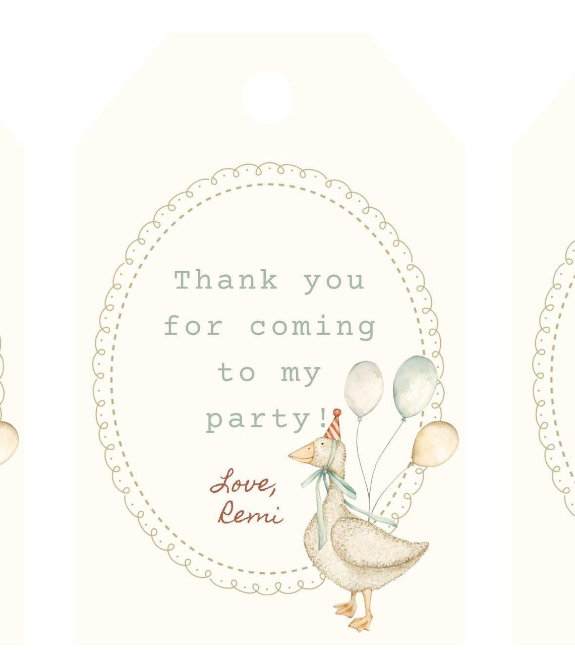 Silly Goose Birthday Favor Tags. Silly Goose Birthday Party. 1st ...