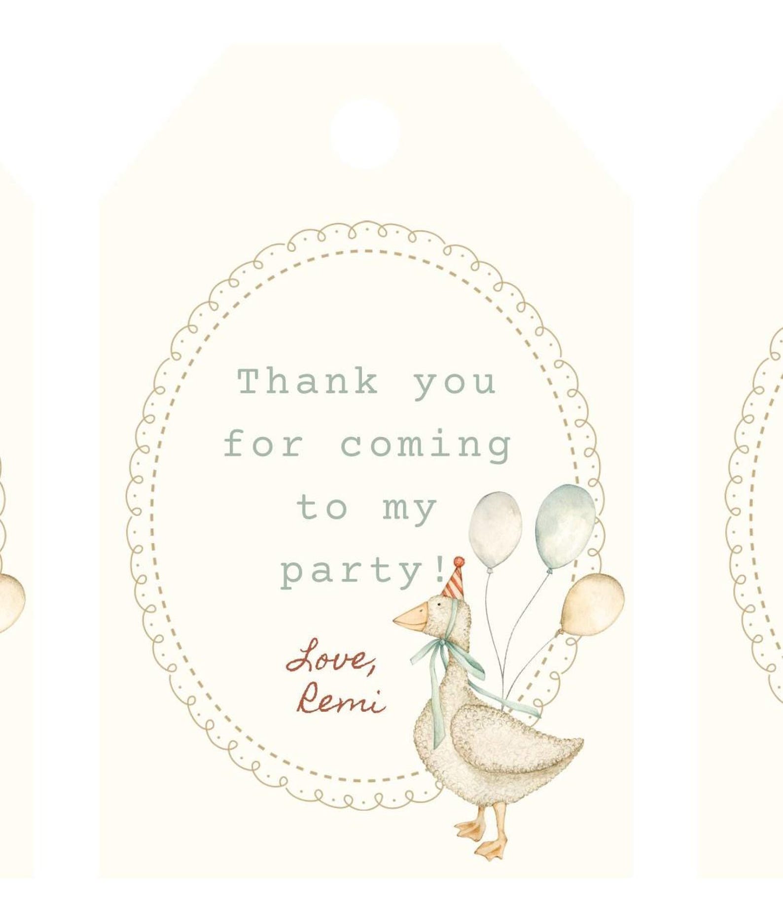 Silly Goose Birthday Favor Tags. Silly Goose Birthday Party. 1st ...