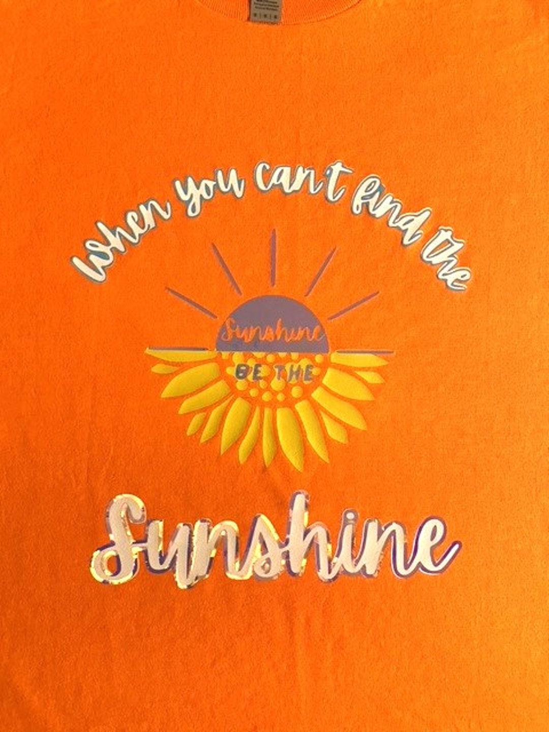 Inspirational Shirt, Motivational Tee, Be the Sunshine, Sunshine Quote ...