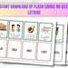Reusable Alphabet Tracing Flashcards | 26 Capital & 26 Lowercase ...