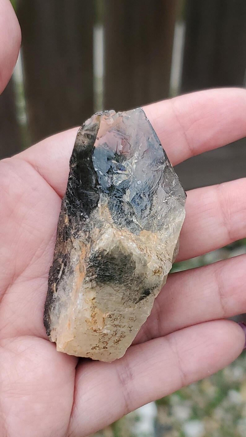 Natural Quartz With Chlorite Inclusions - Etsy