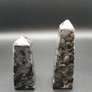 Natural Larvikite Tower - Etsy