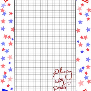 4th of July Printable PDF - Etsy