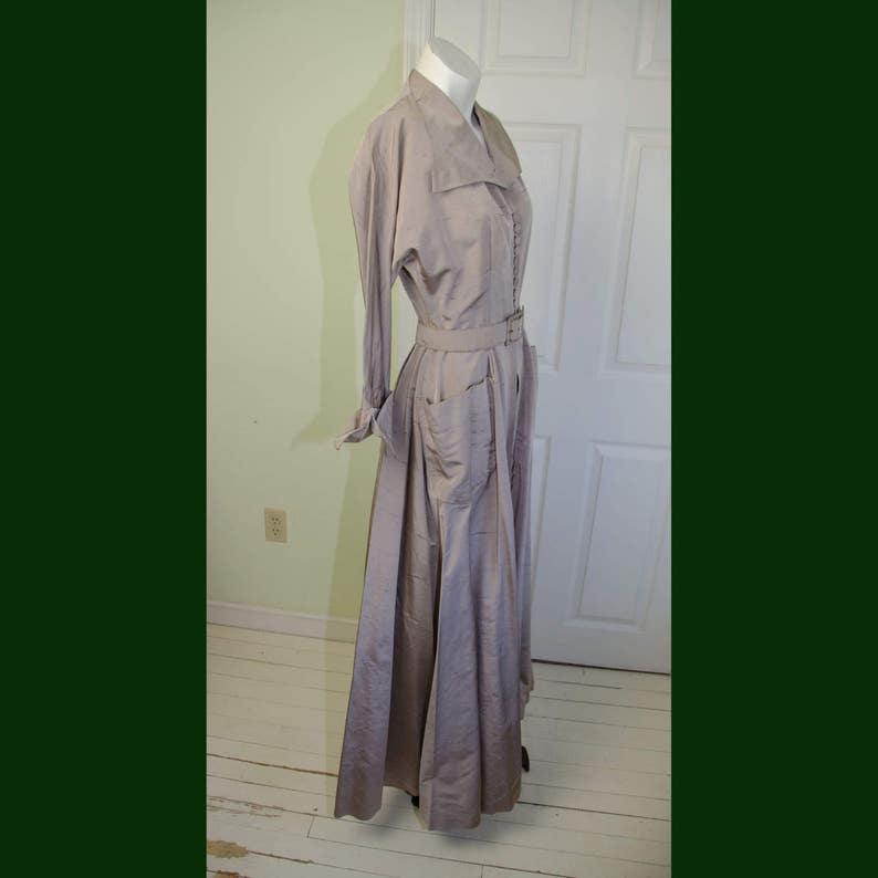 Rare Vintage Tom Brigance 1950’s Long Dressing Gown - Etsy