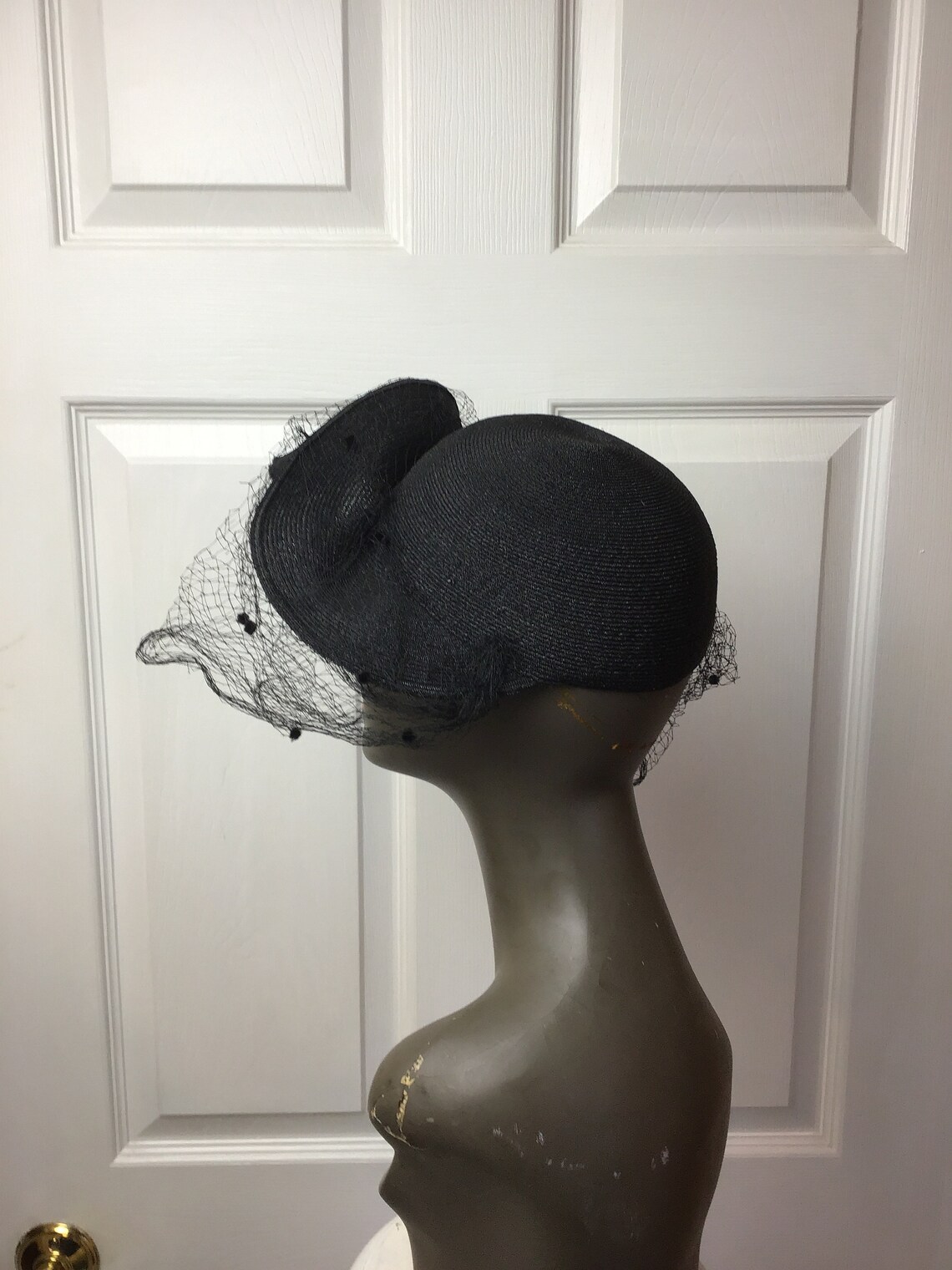 Vintage 1920’s 1939’s Woman’s Flapper Hat With Veil - Etsy