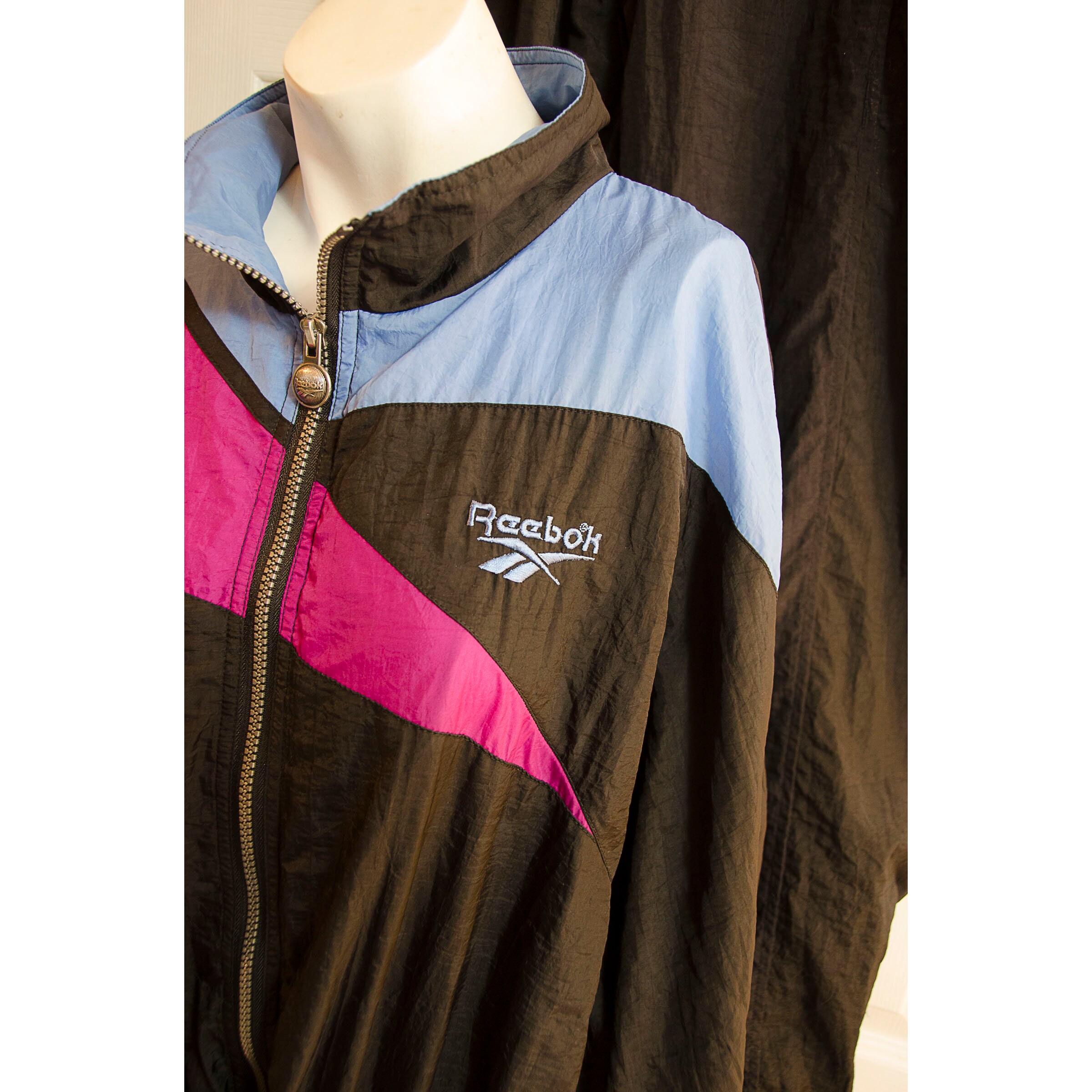 Vintage 1980's Reebok Nylon Track Suit XL B3 - Etsy