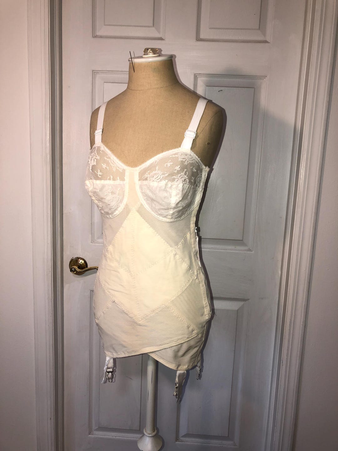 Vintage Womans Merry Widow Girdle Bra - Etsy