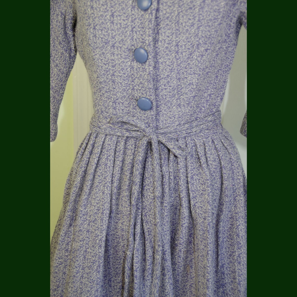 Vintage 1950’s Purple Angora Knit Woman's Rockabilly Dress B2 - Etsy