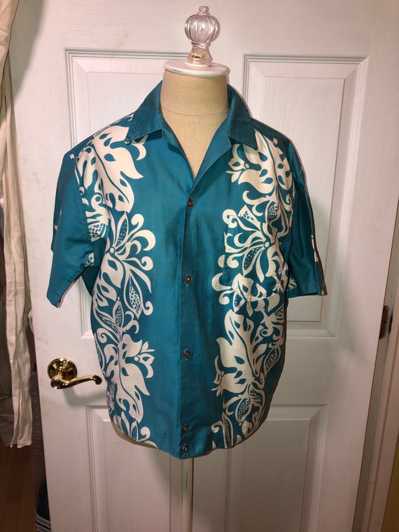 vintage malihini hawaii shirt - Gem